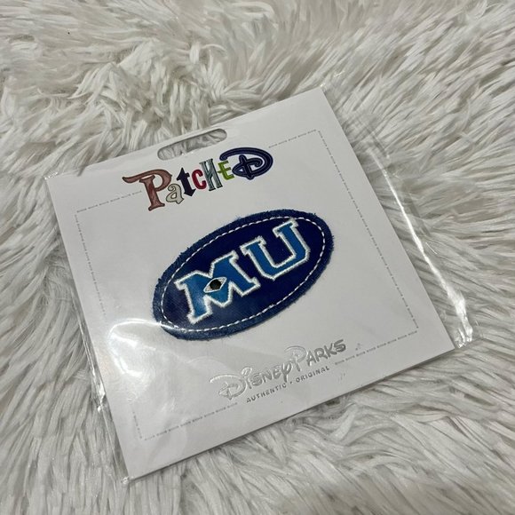 Disney | Office | New Patched Disney Parks Monster University Blue ...